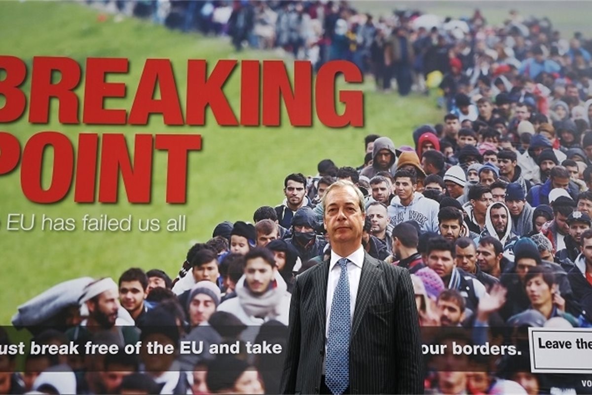 Holyrood | Nigel Farage: UKIP immigration poster would not have caused ...