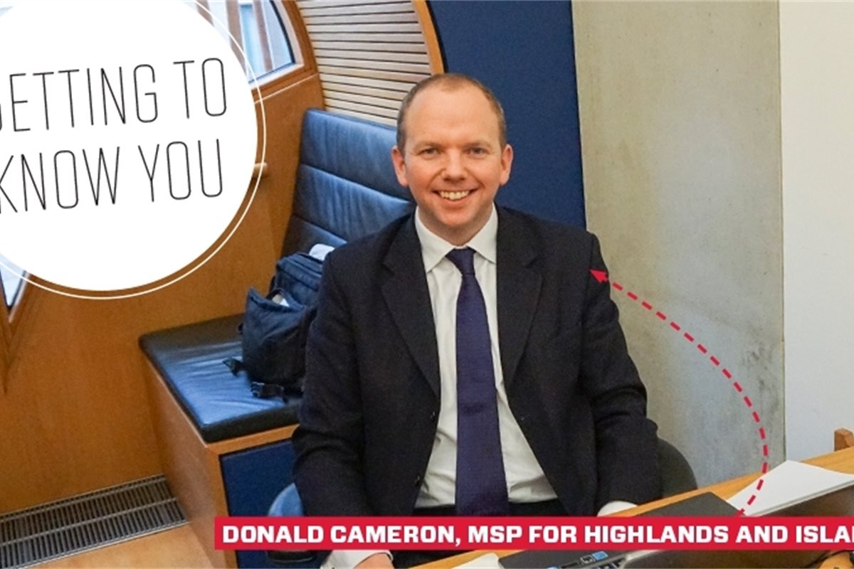 Holyrood Magazine Inside Politics | Getting to know you: Donald Cameron