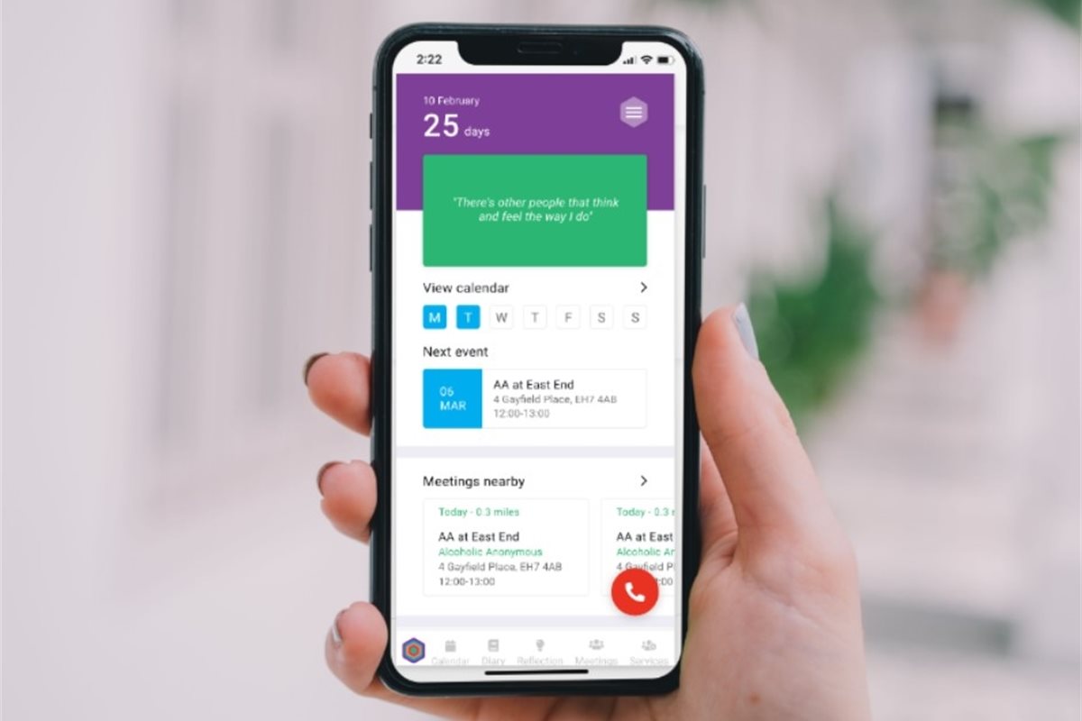Holyrood | Edinburgh app connects those recovering from drug and ...