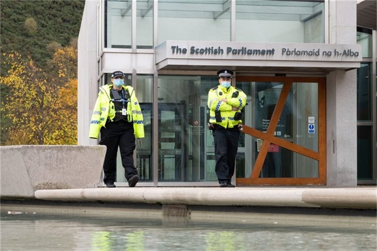 Holyrood Article | Scottish Parliament considering security guards for MSPs