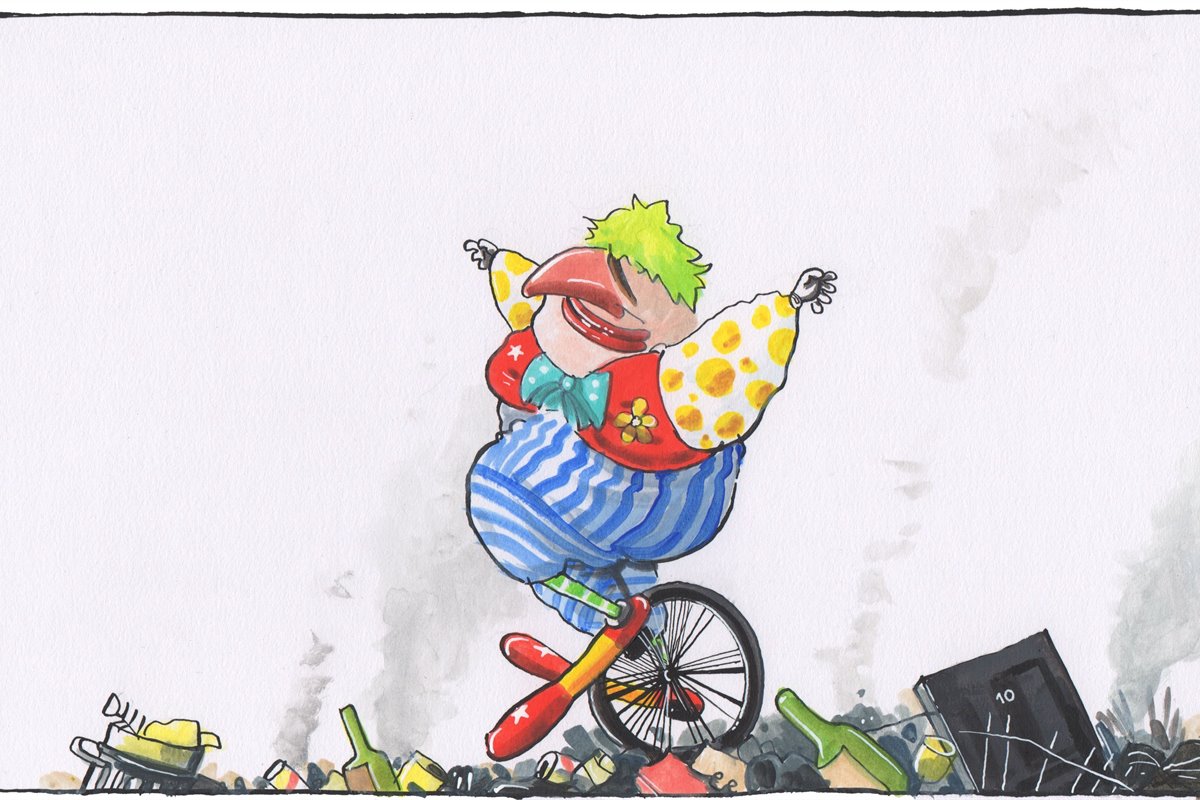 Holyrood Magazine Comment | Sketch: BoJo, The World’s Most Famous Clown