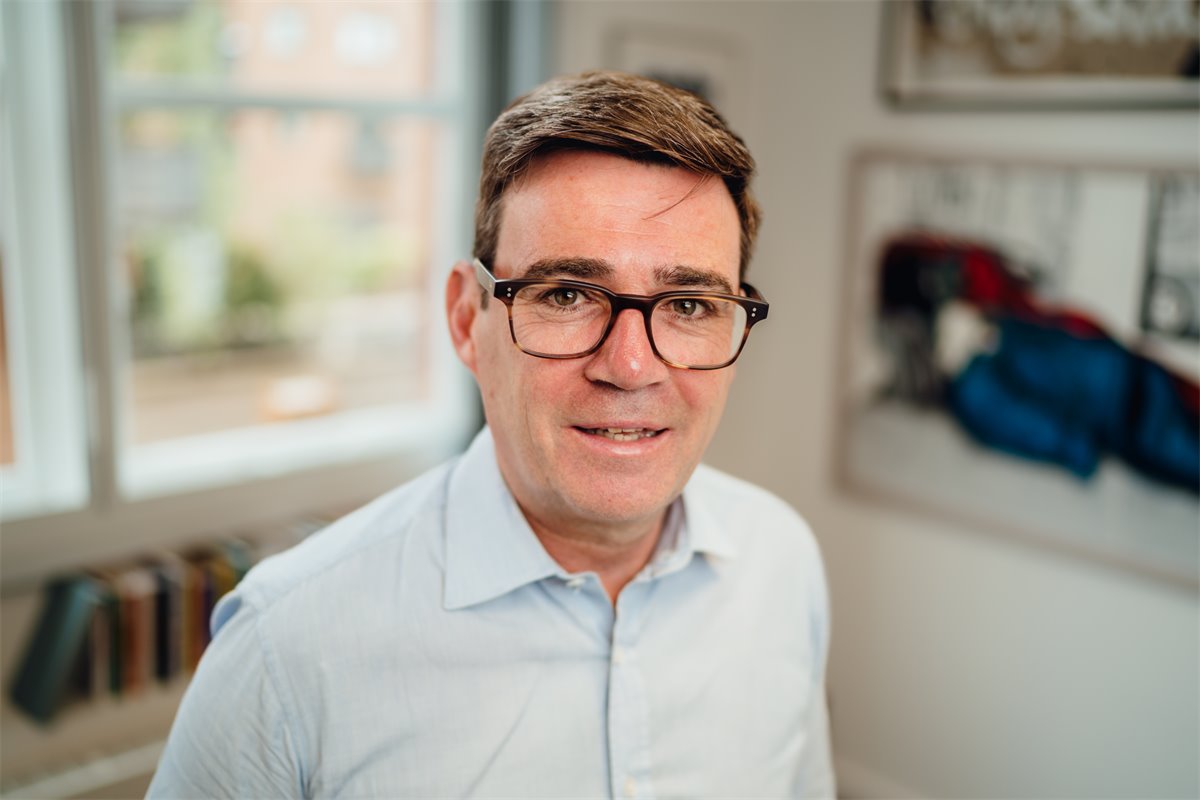 Andy Burnham: 'We need to rewire Britain'