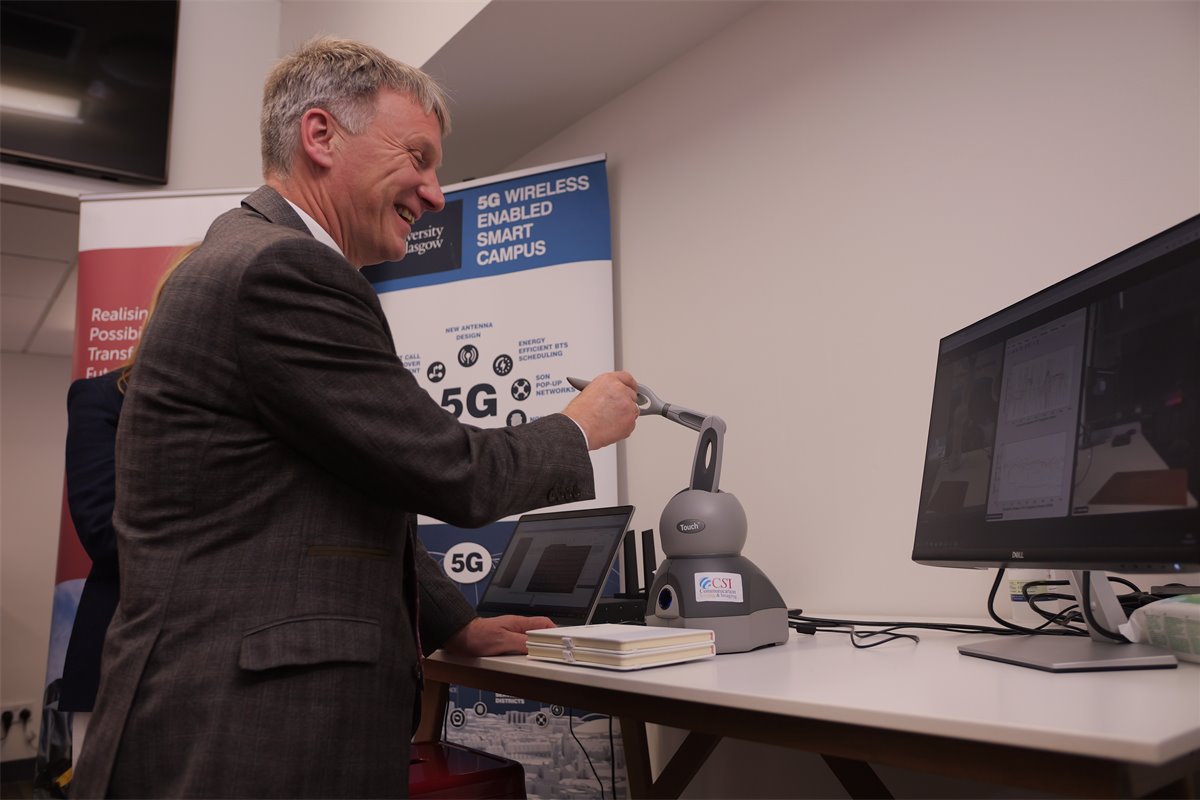 Holyrood Magazine Article | Ivan McKee launches new 5G testbed in Aberdeen