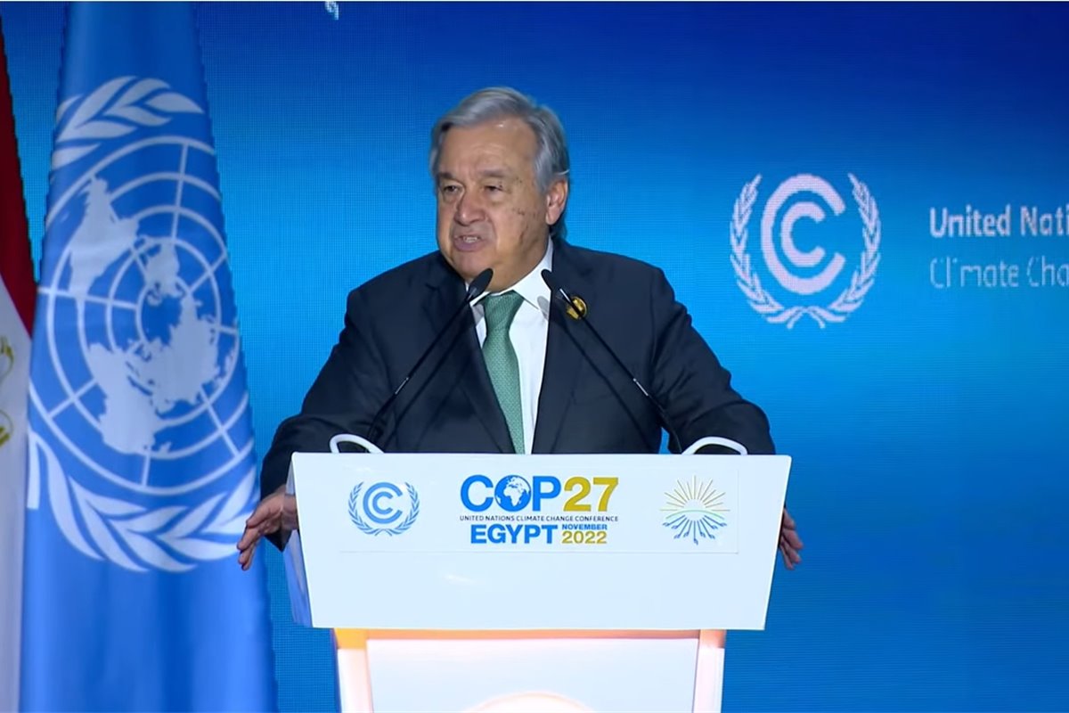 Holyrood Article | COP 27: UN chief says planet on a 'highway to ...