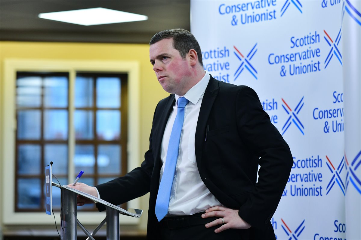 Holyrood Magazine Comment | Sketch: Douglas Ross makes a New Year’s ...