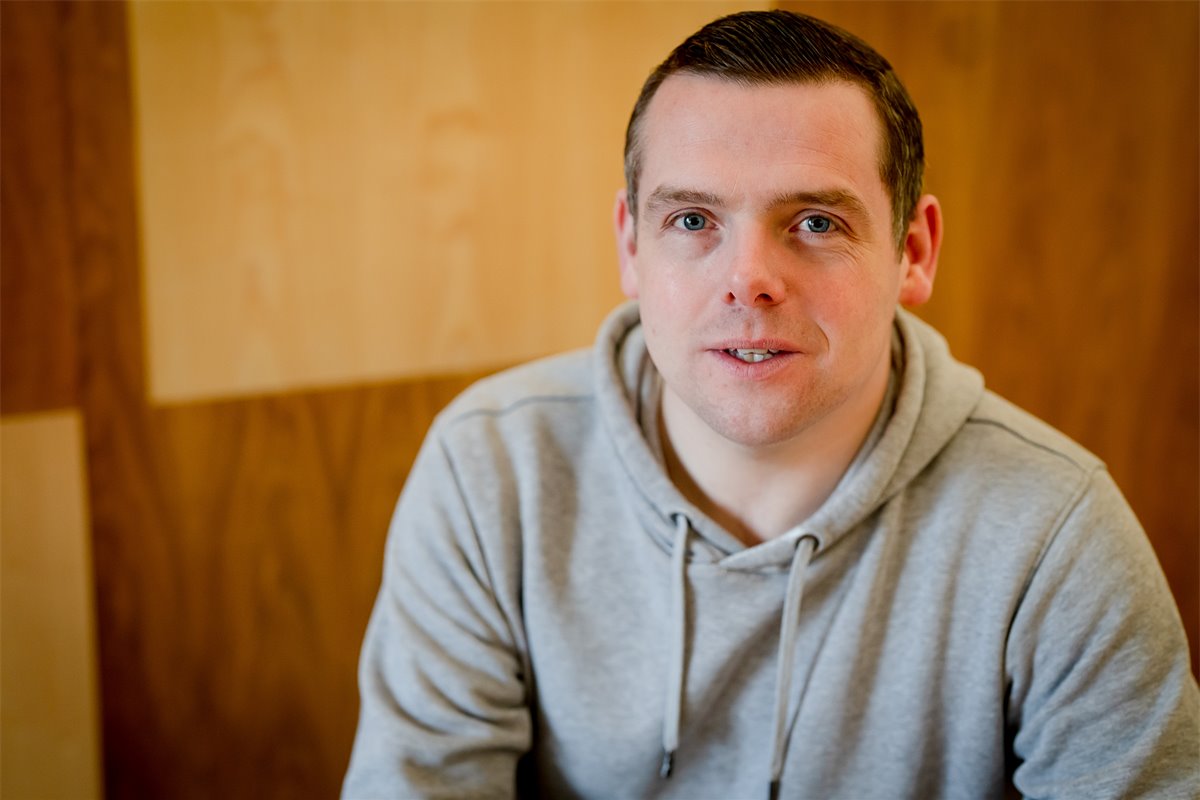 Holyrood Inside Politics | Douglas Ross: Nicola Sturgeon and I had ...