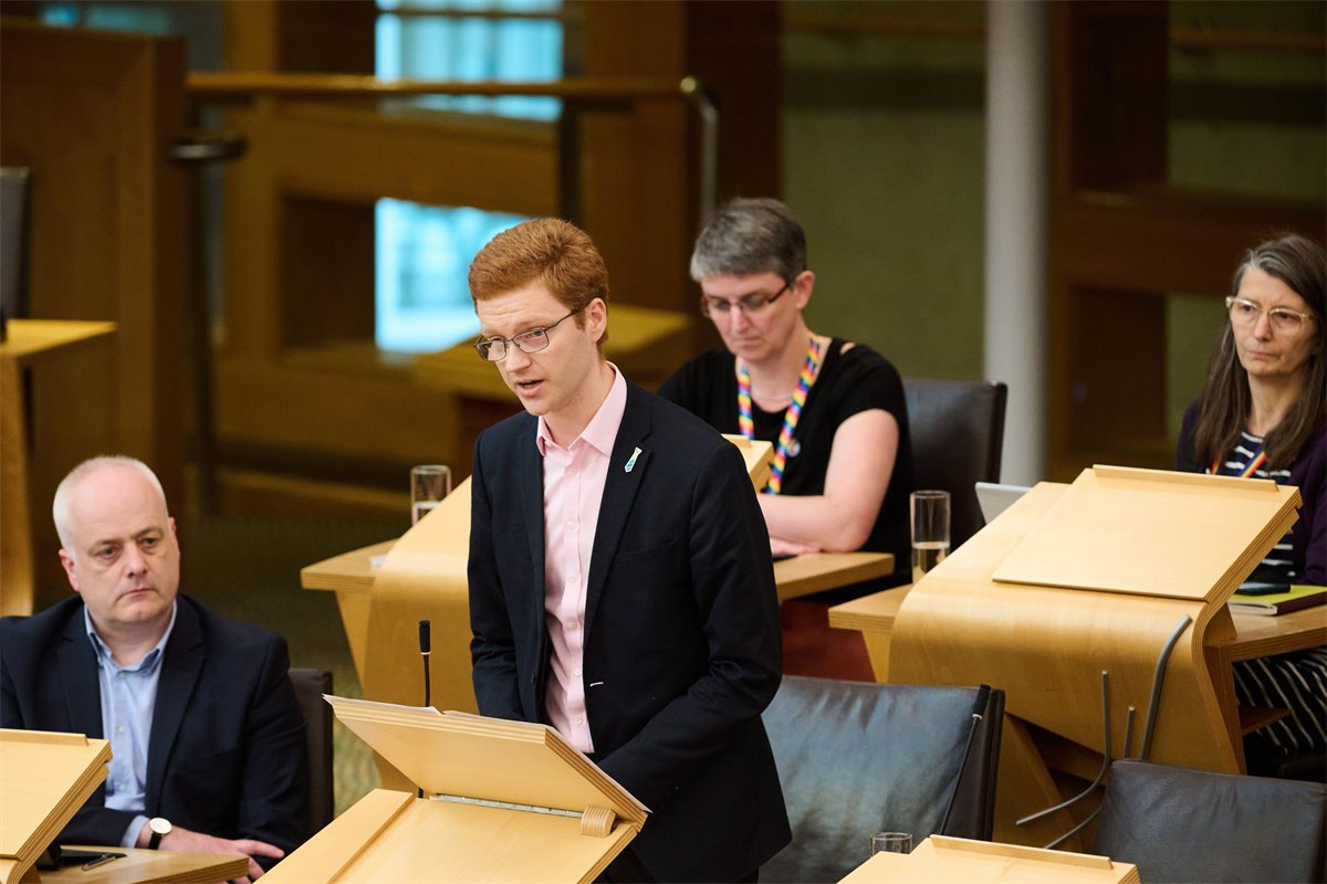 Holyrood | Ross Greer makes emotional speech as MSPs back Kate Forbes ...