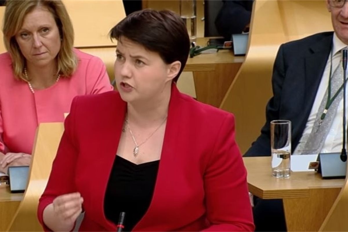 Holyrood Article | Ruth Davidson 'could stand for Westminster in future'