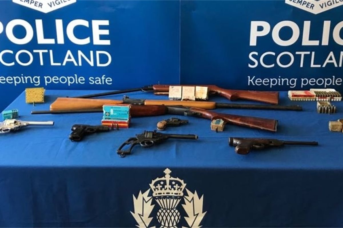 Holyrood Article | Hundreds of firearms handed in during Police ...