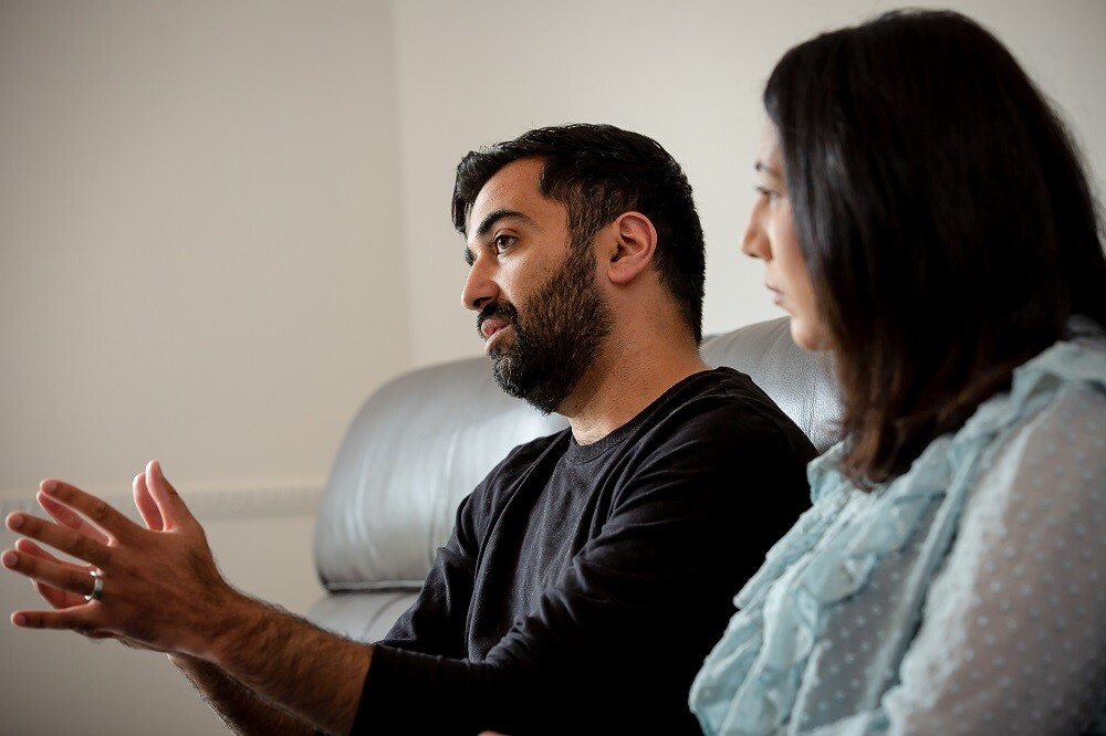 'Nobody gives you a manual for this kind of stuff': Humza Yousaf and ...