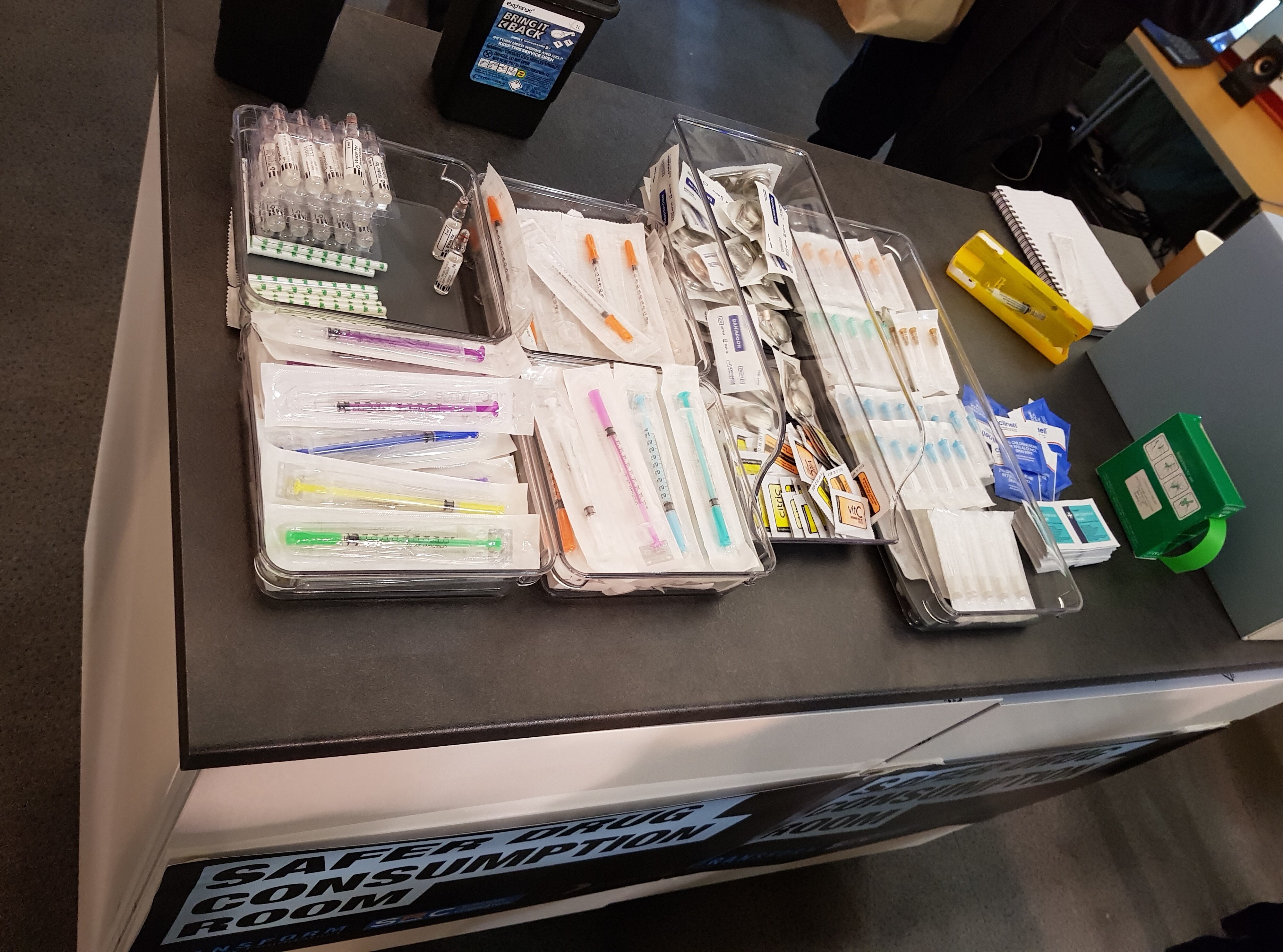 Holyrood Magazine Inside Politics | Inside a model safe injecting room